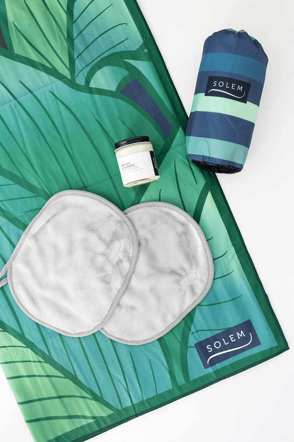 Solem | Serviettes en microfibre douces et compactes