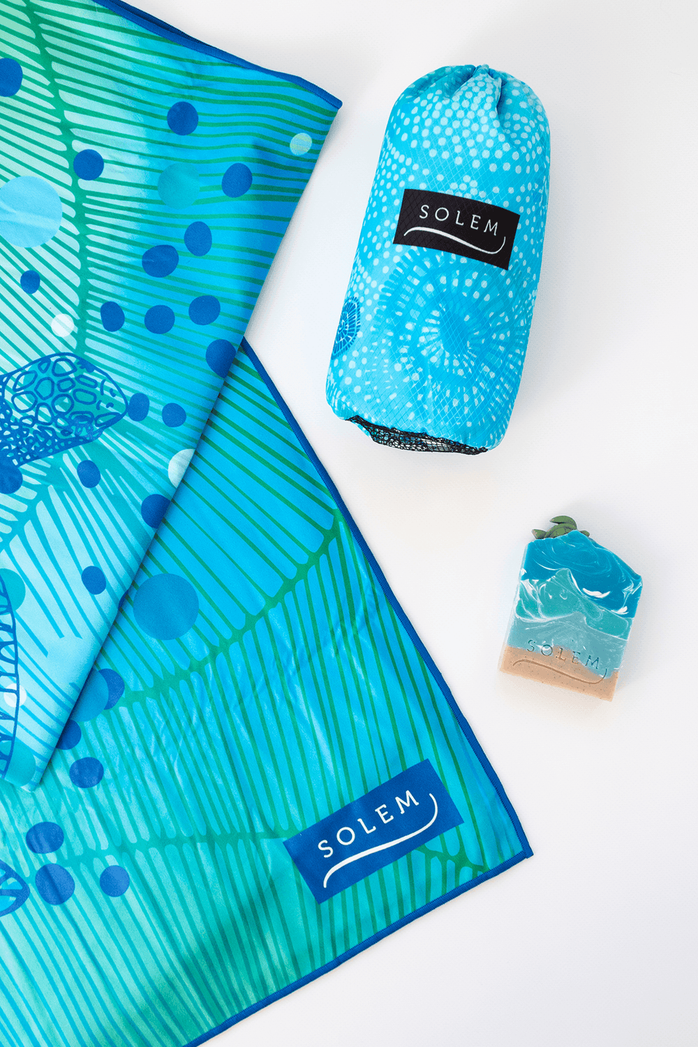 Serviette de plage Les Tortues de mer | XL – Solem